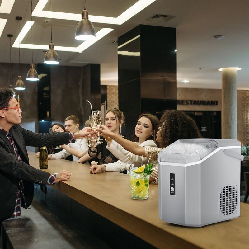 R.W.FLAME 33 Lb. Daily Production Nugget Clear Ice & Reviews | Wayfair